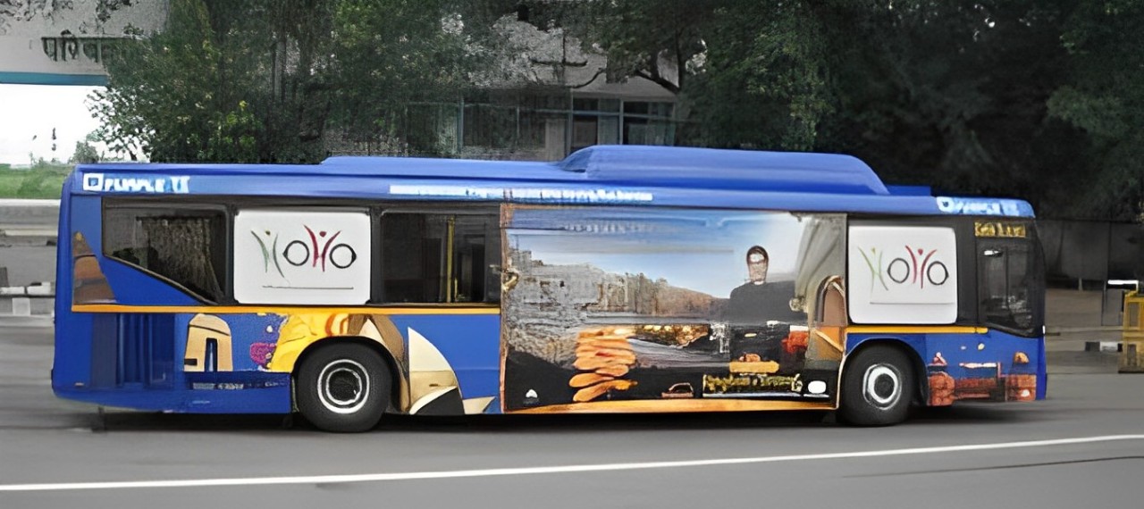 Bus Advertising Services in India | HKE Branding Agency